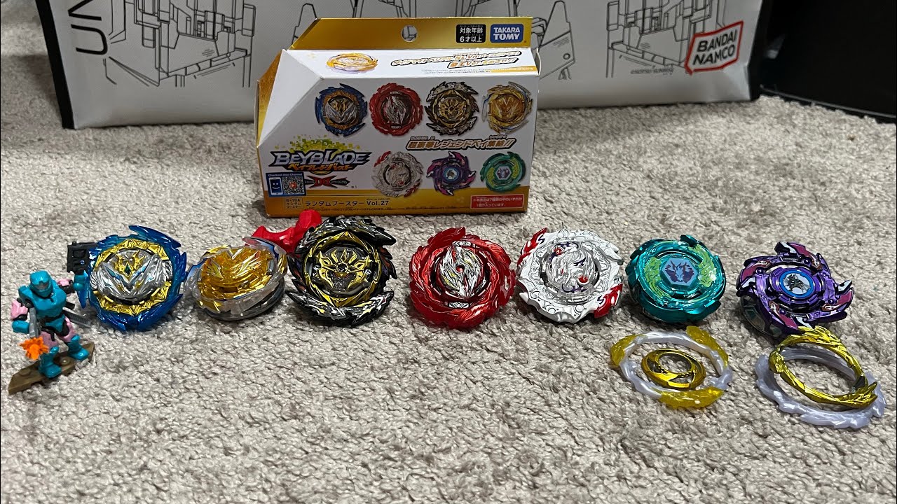 Beyblade Burst Random Booster Vol.27 Review - YouTube
