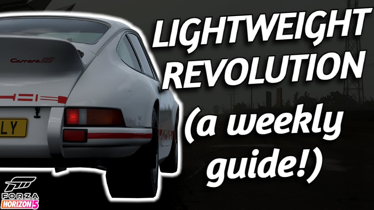 HOW TO COMPLETE "Lightweight Revolution" | Forza Horizon 5 Weekly ...