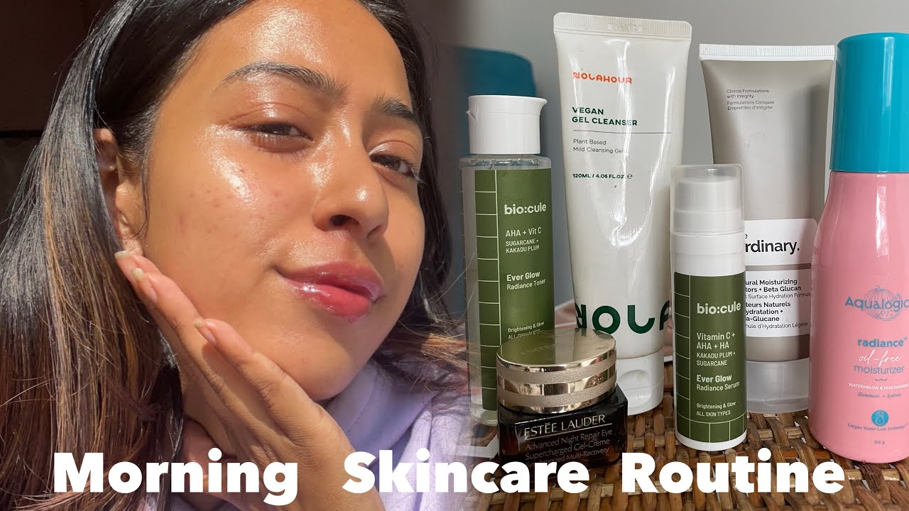 Morning Skincare Routine using New Skincare Purchases/ Glowing Skin ...