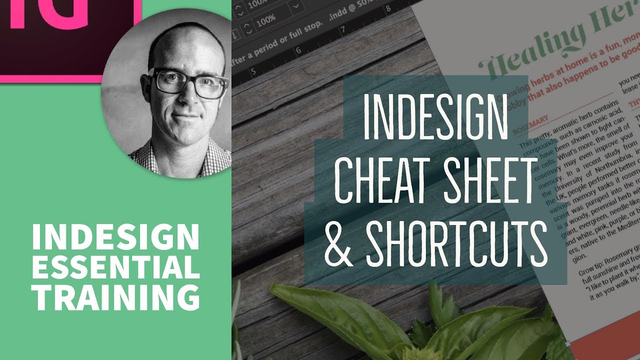 InDesign cheat sheet & shortcuts - InDesign Essential Training [76/76 ...