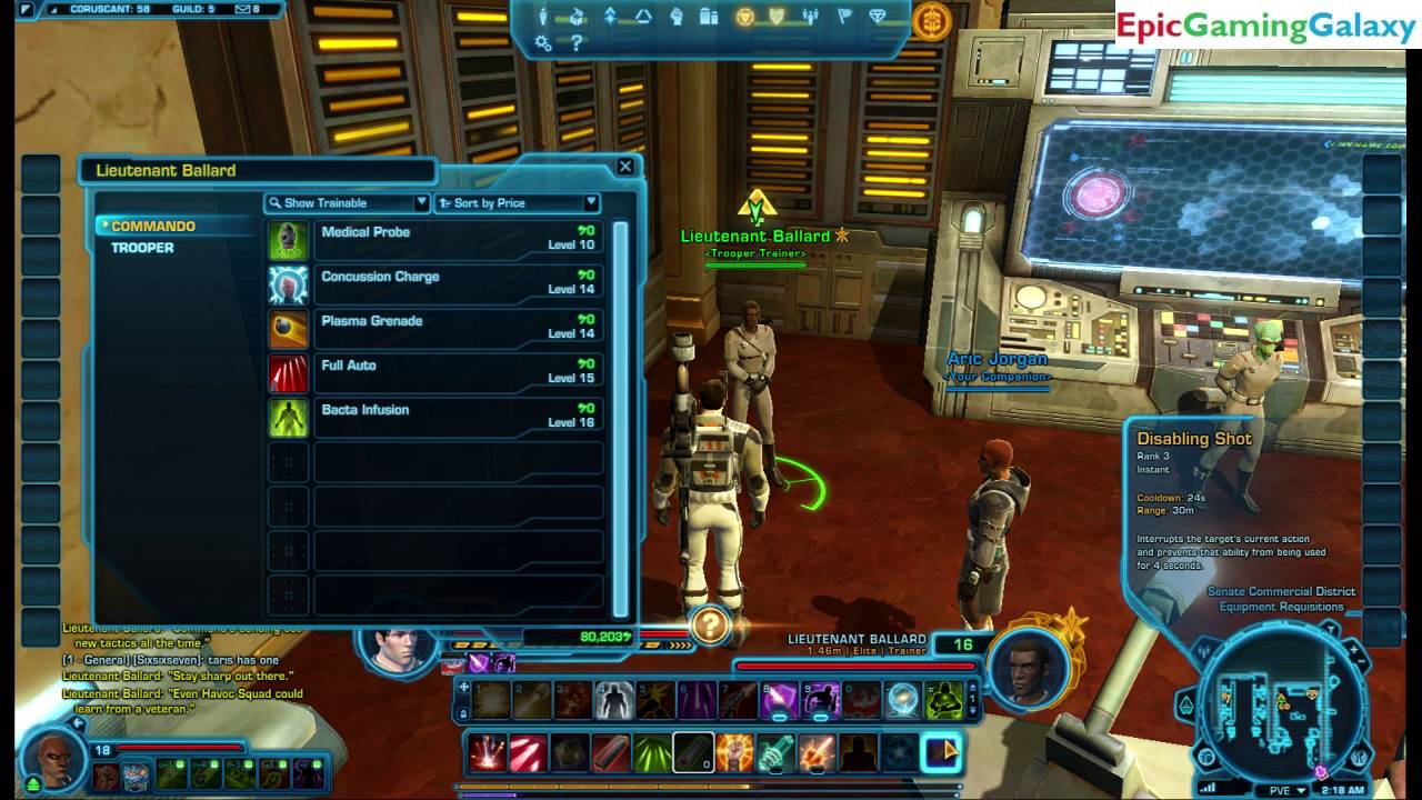 Tutorial For How To Unlock The Disabling Shot Skill For The Trooper ...