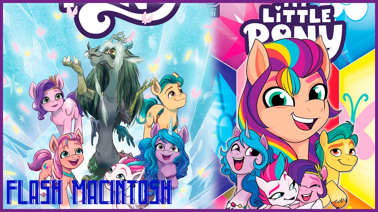 Leyendo el comic 10° de MLP G5| El final de Discord | Flash Macintosh ...