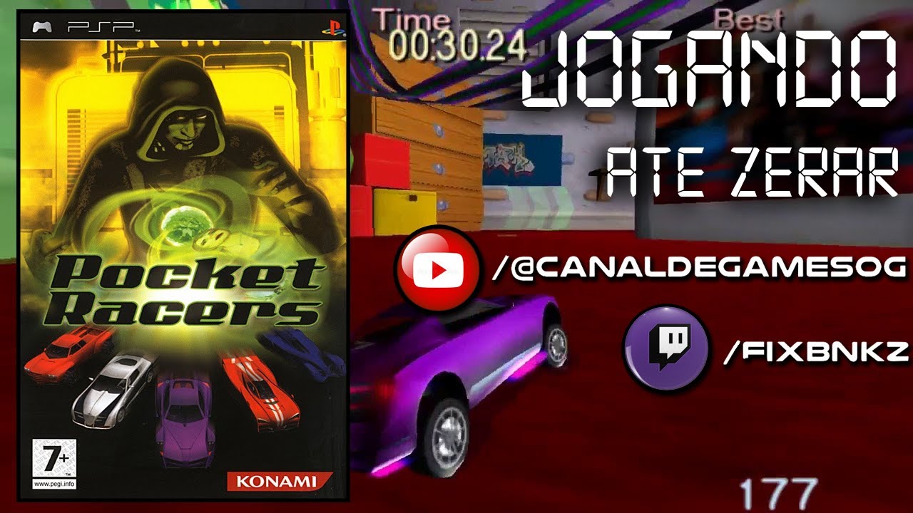 🔴 Jogos Jogáveis de PSP - Parte 18 (Pocket Racers) - YouTube