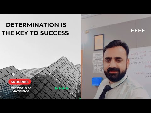 Determination is the Key to Success - YouTube