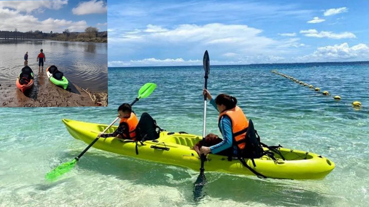 Double Kayak Rental Kayak,13ft Paddle Kayak, Family Kajak (VK 03) - YouTube