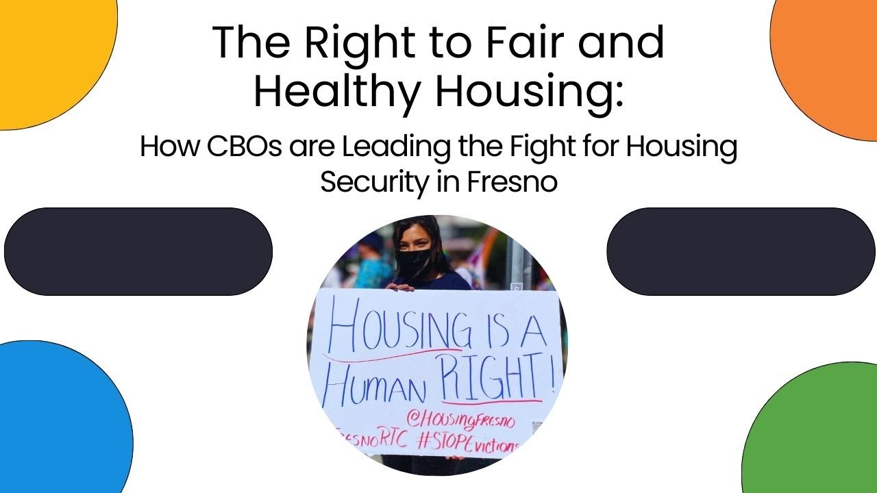 The Right to Fair and Healthy Housing: How CBOs are Leading the Fight ...
