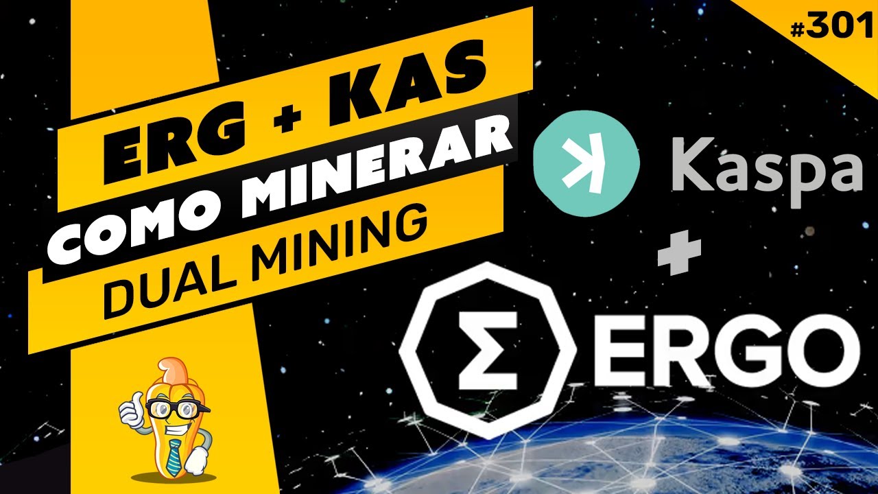 ⛏️💰 DUAL MINING ERG + KAS (ERGO + KASPA) - COMO MINERAR PASSO A PASSO ...