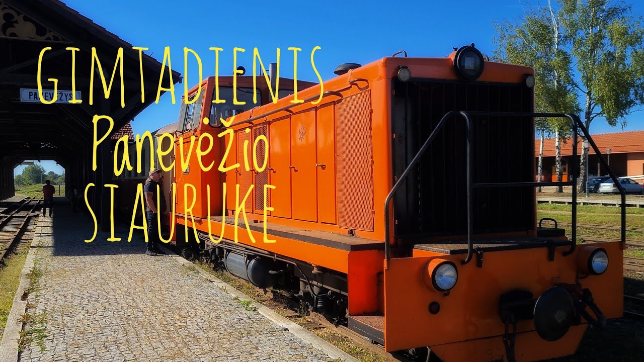 Panevėžio siaurasis geležinkelis | Siaurukas su kubilu ir pirtimi - YouTube