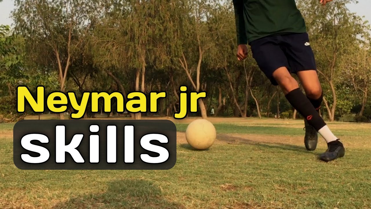 skills that neymar use to dominate defense | neymar skill tutorial - YouTube