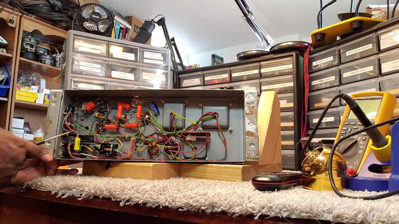 Refurbished Vintage Leslie 122 Amplifier ~ March 20, 2020 - YouTube