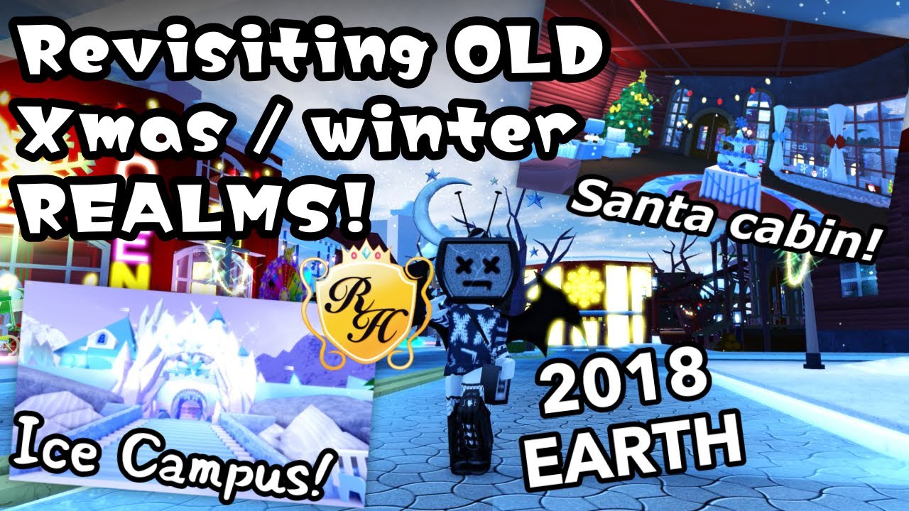 OLD WINTER EARTH || Revisiting past Royale High Winter Realms - YouTube