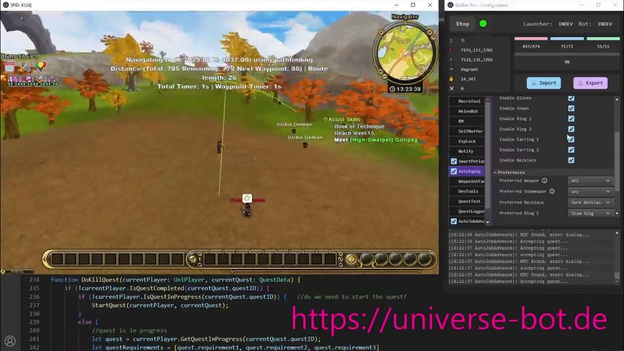 UniBot Pro - Job Quest Automation - YouTube