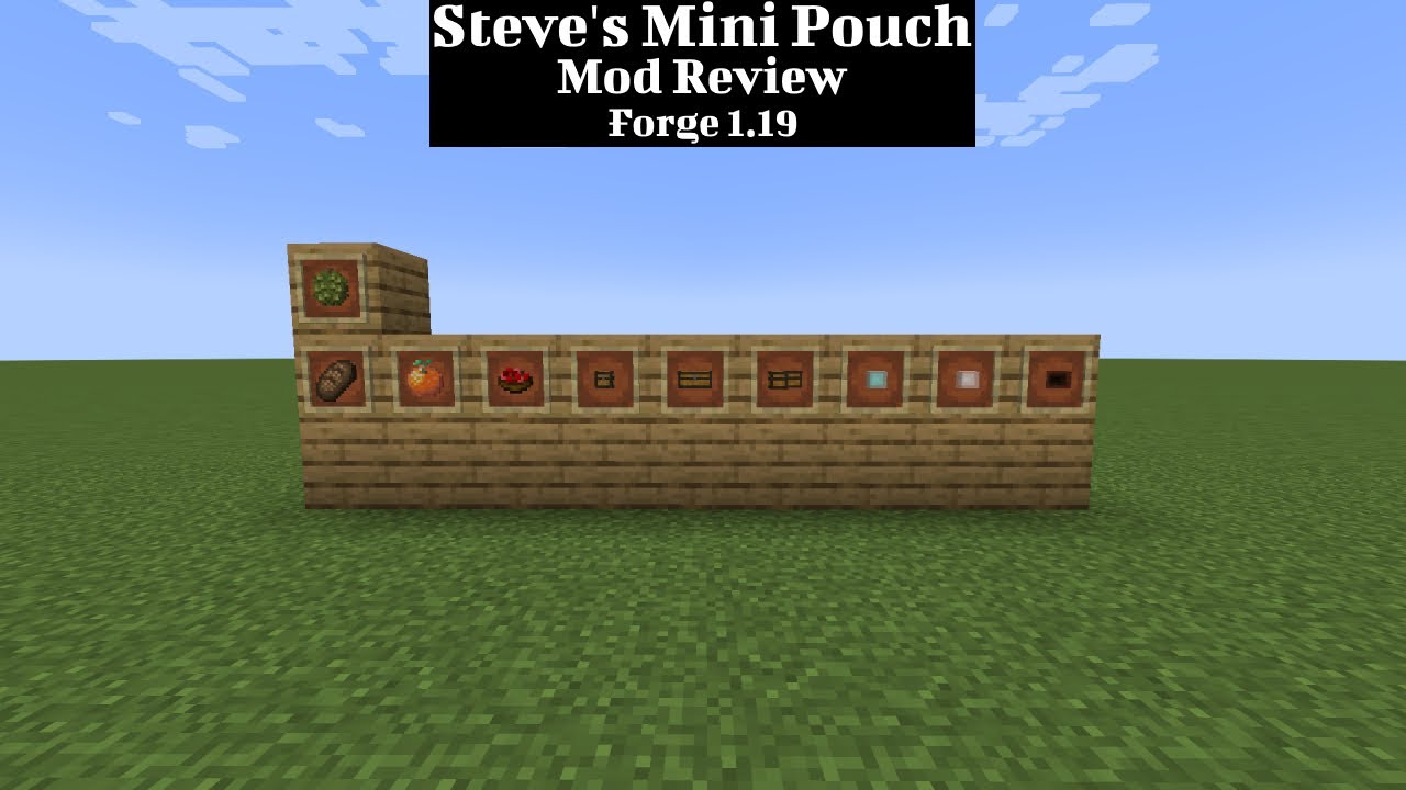 Pouches Minecraft 1.17 at Harold Spence blog