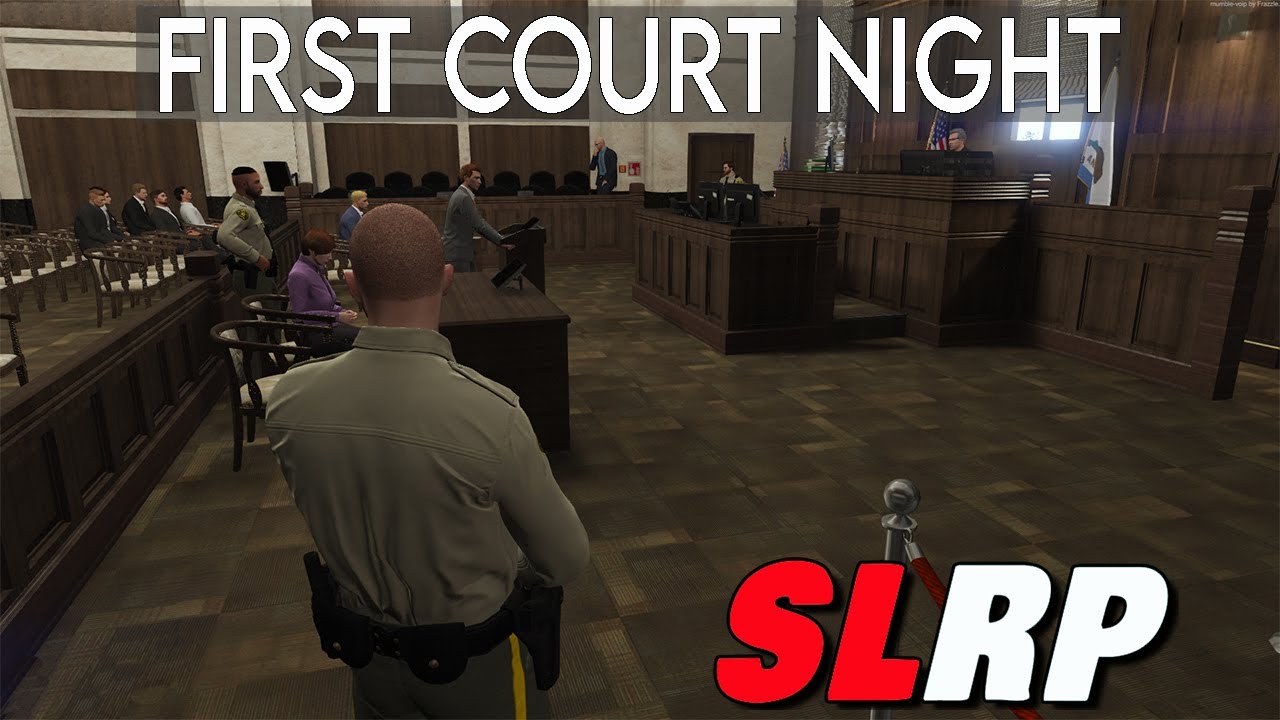 First Court Room Appearance | Traffic Court Trial | FiveM SLRP - YouTube