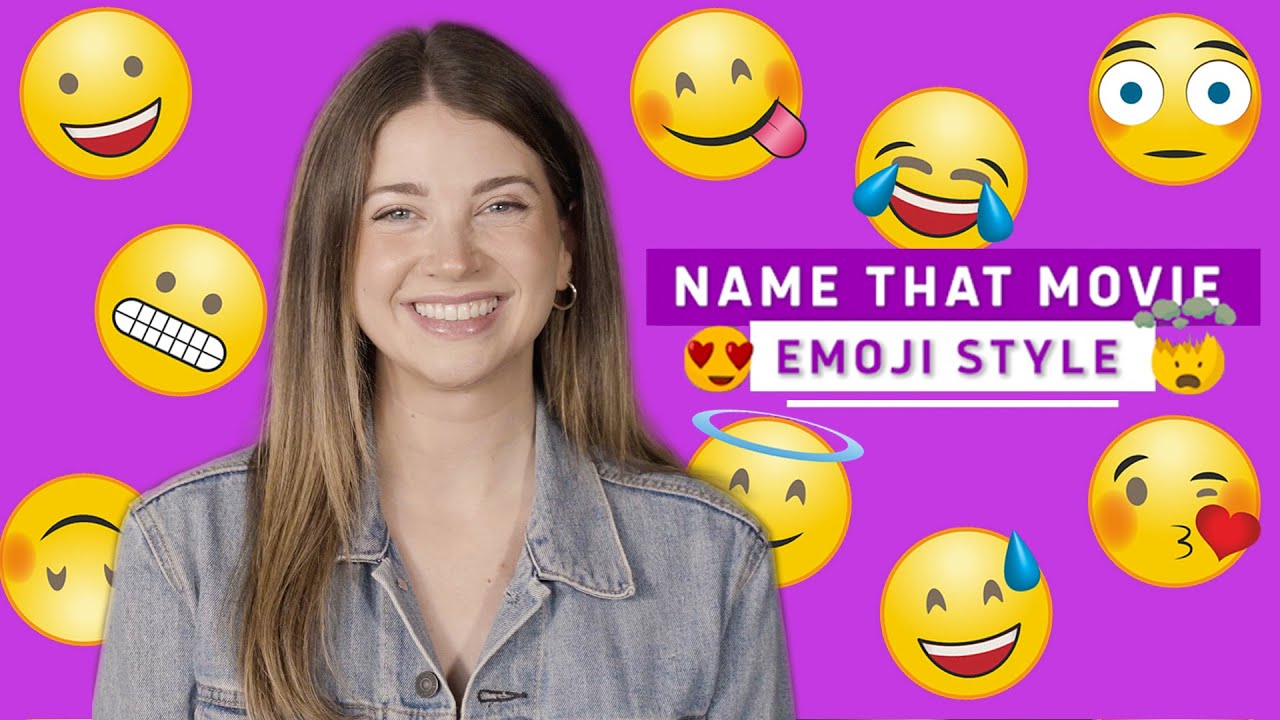 Name That Movie - Emoji Style with Sarah Fisher | MyTime Movie Network ...