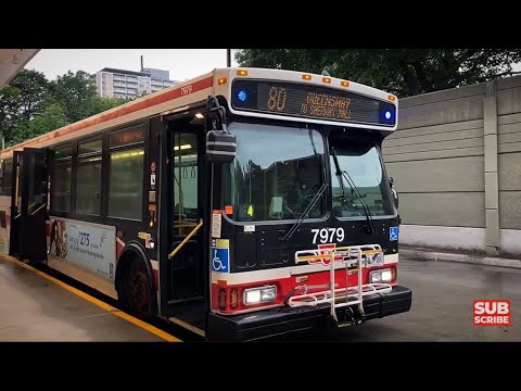 Classic Toronto TTC OG Diesel/Hybrid #1100? Clips #7979 (Retired): 2022-2023 Highlights - YouTube