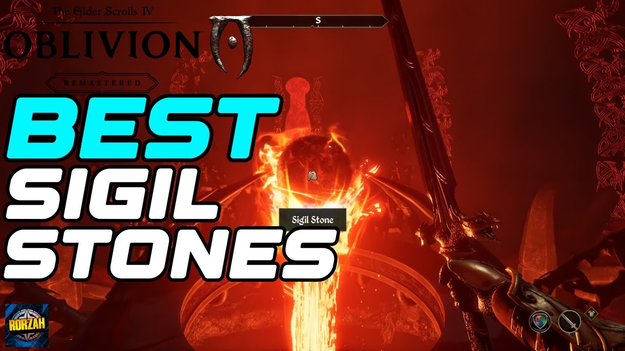 Oblivion Remastered | How to Farm The BEST SIGIL STONES EASY - YouTube