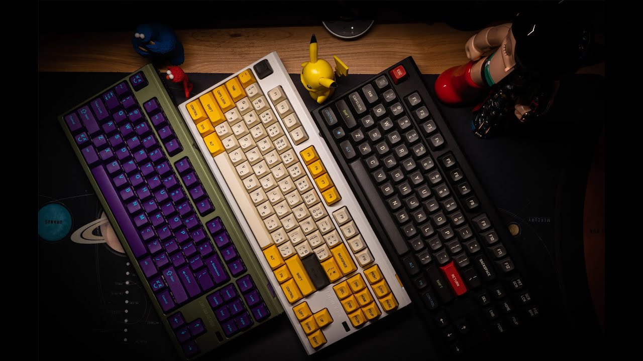 ENDLESS-80 mechanical keyboard - YouTube