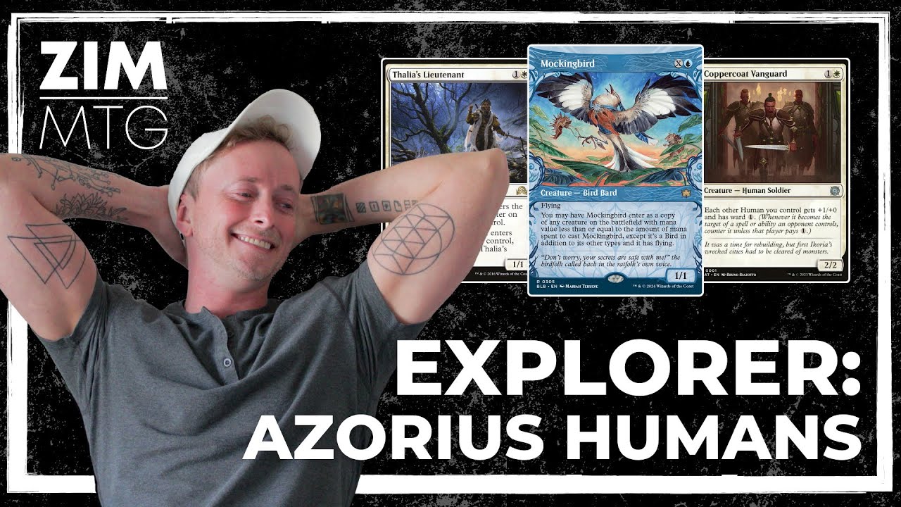 How Good is Mockingbird? | Azorius Humans, Explorer | MTG Arena - YouTube