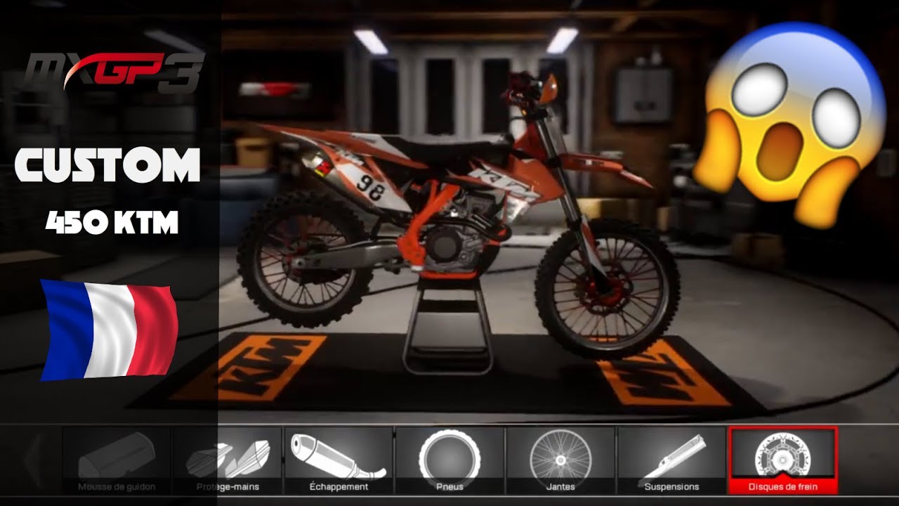 CUSTOM KTM 450 SX ! ELLE EST MAGNIFIQUE ! MXGP3 fr - YouTube