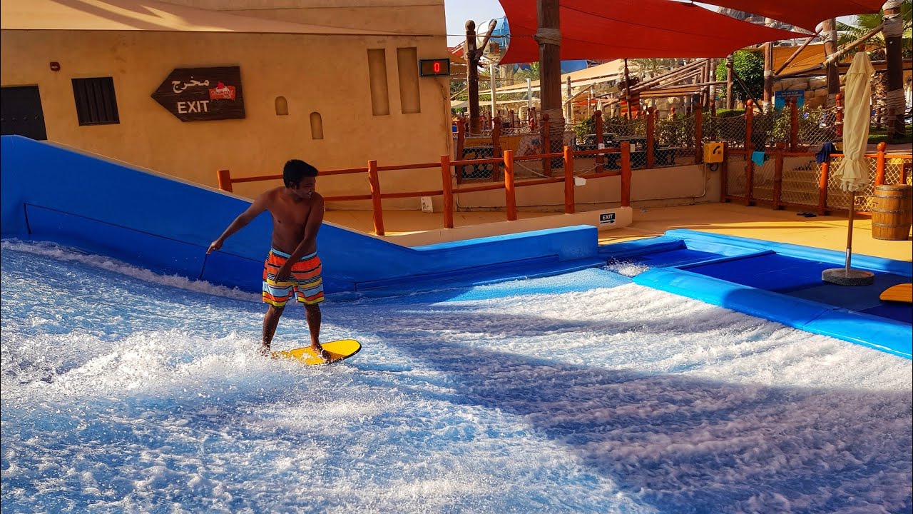 Savinder's flow | Basic Ride of flowrider | Fun with friends - YouTube