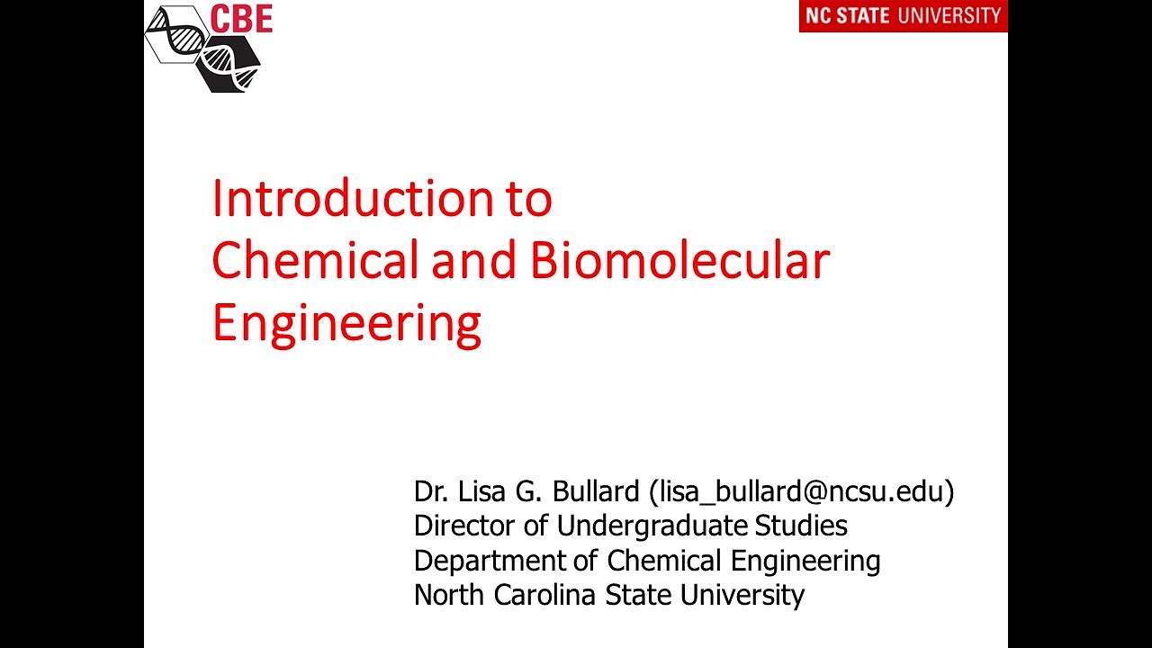 CBE at NC State Info Video - YouTube