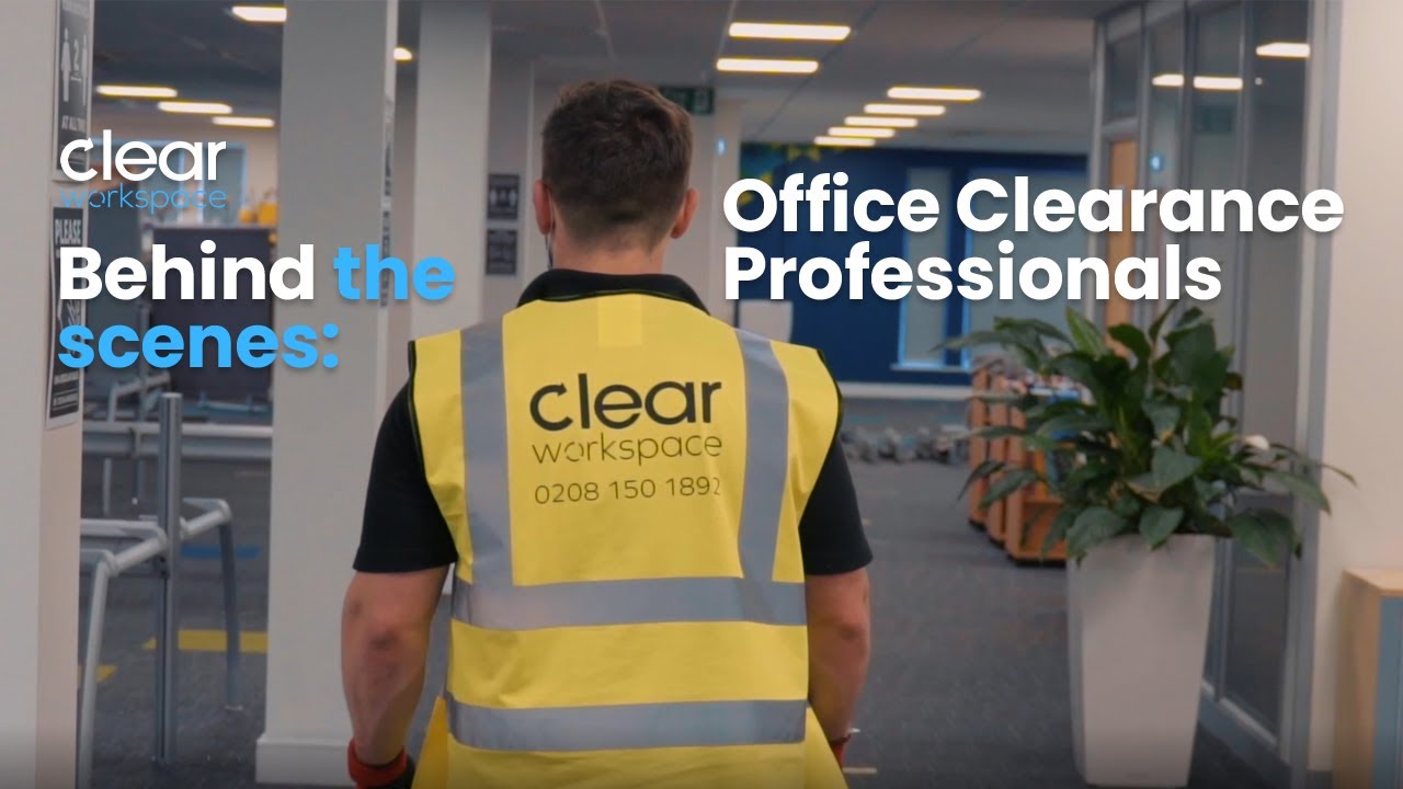 An Office Clearance with Clear Workspace - 0% Landfill, 100% reuse ...