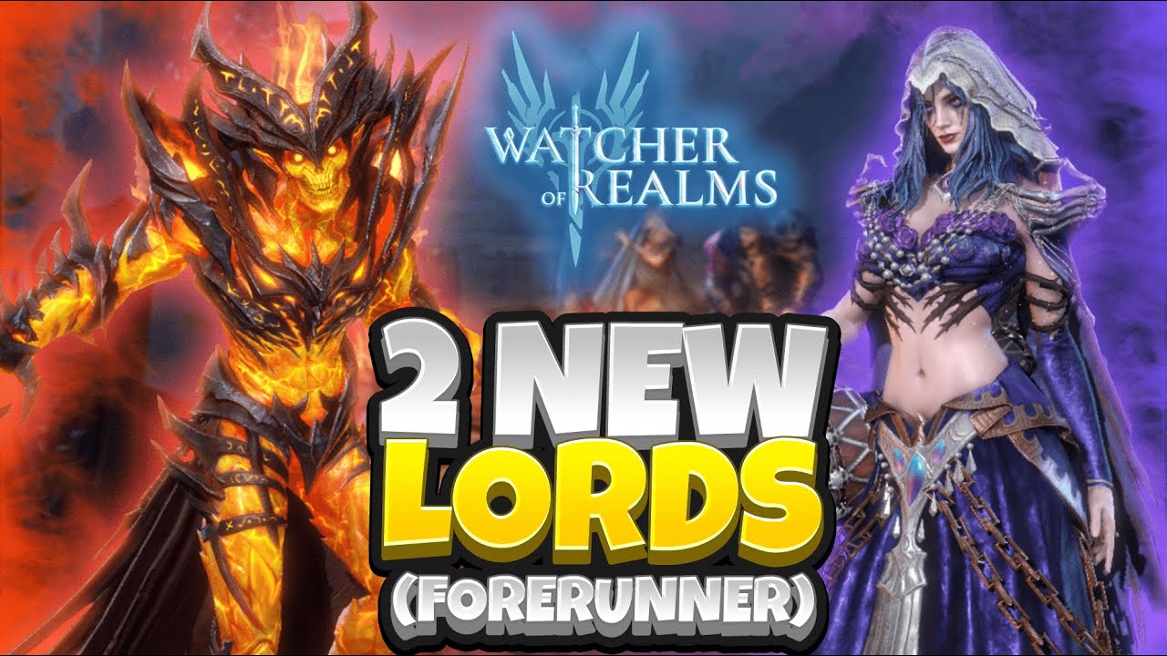 2 NEW Legendary Lords - FORERUNNER [Watcher of Realms] - YouTube