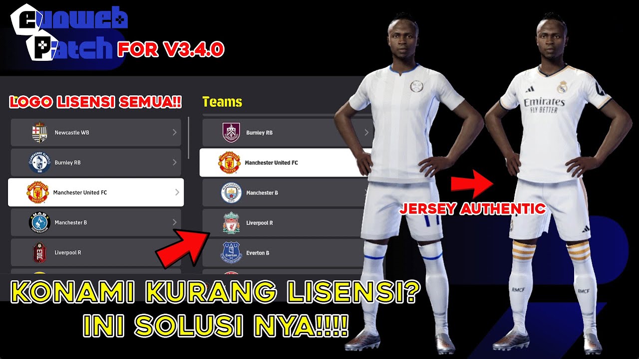 TUTORIAL PASANG EVOWEB PATCH DI EFOOTBALL 2024 v3.6.2 - YouTube