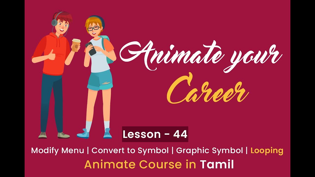 Lesson 44 | Modify Menu | F8 | Graphic Symbol | Looping Options ...