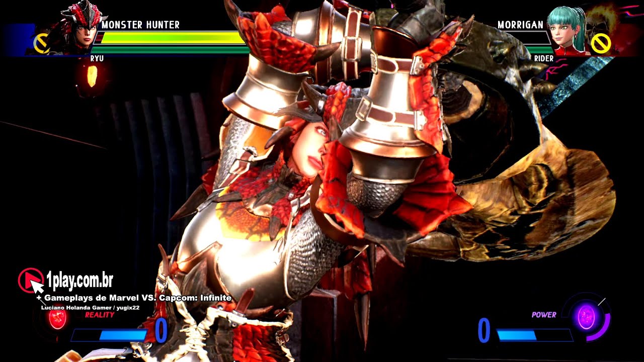 Marvel vs. Capcom: Infinite! Ryu (Street Fighter), M. Hunter vs. Ghost ...