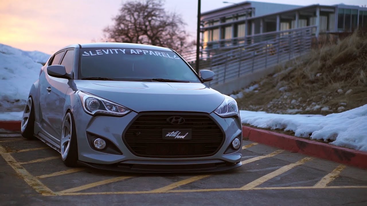 Levity Apparel | Blakes scraping low 2014 Veloster R Spec - YouTube