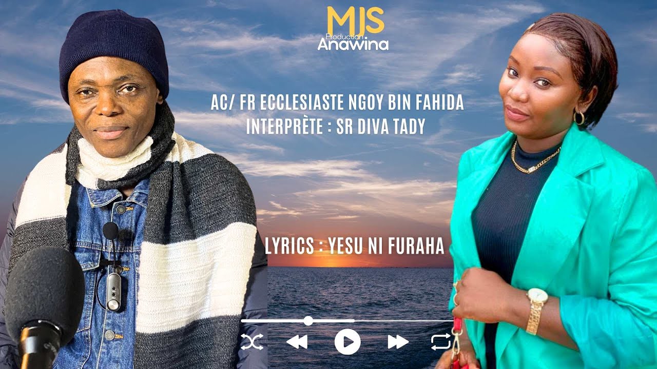 🔴 YESU NI FURAHA LYRICS MJS / FR ECCLESIASTE NGOY BIN FAHIDA - YouTube