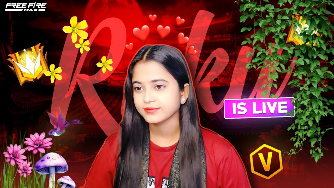 FREE FIRE GIRL LIVE STREAM ️ ️ || Garena free fire || #fflive # ...