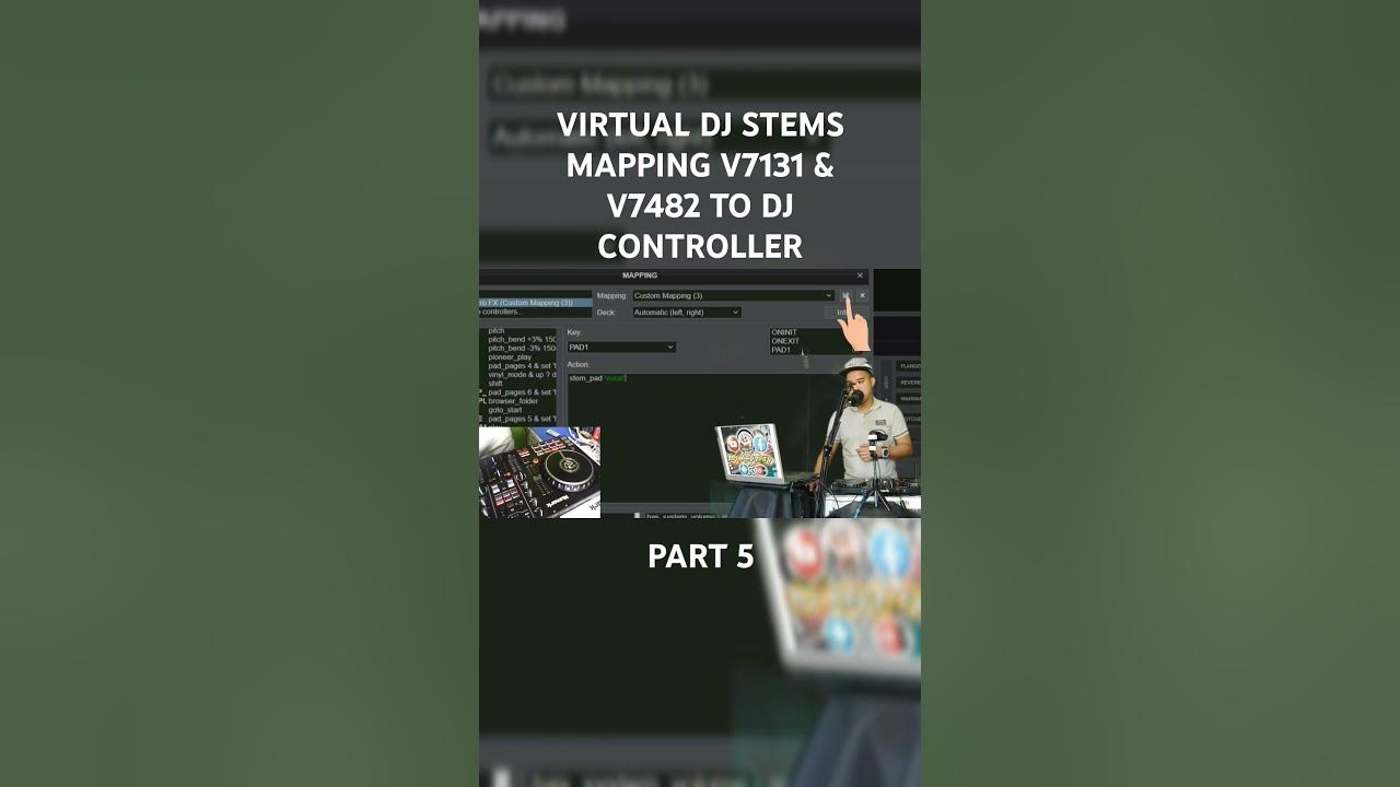 PART 5 - HOW TO MAPPING VIRTUAL DJ STEMS V7131 AND V7482 - YouTube