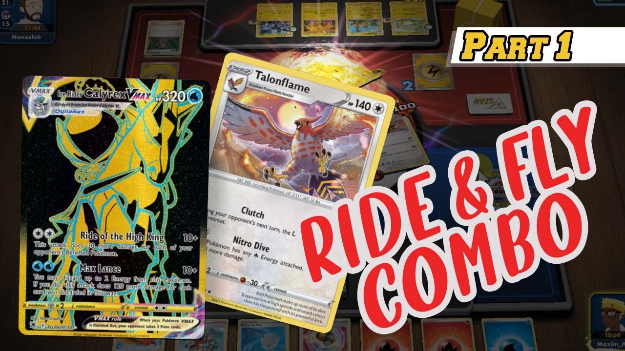 Combo Calyrex VMax & Talonflame - Part1 - YouTube