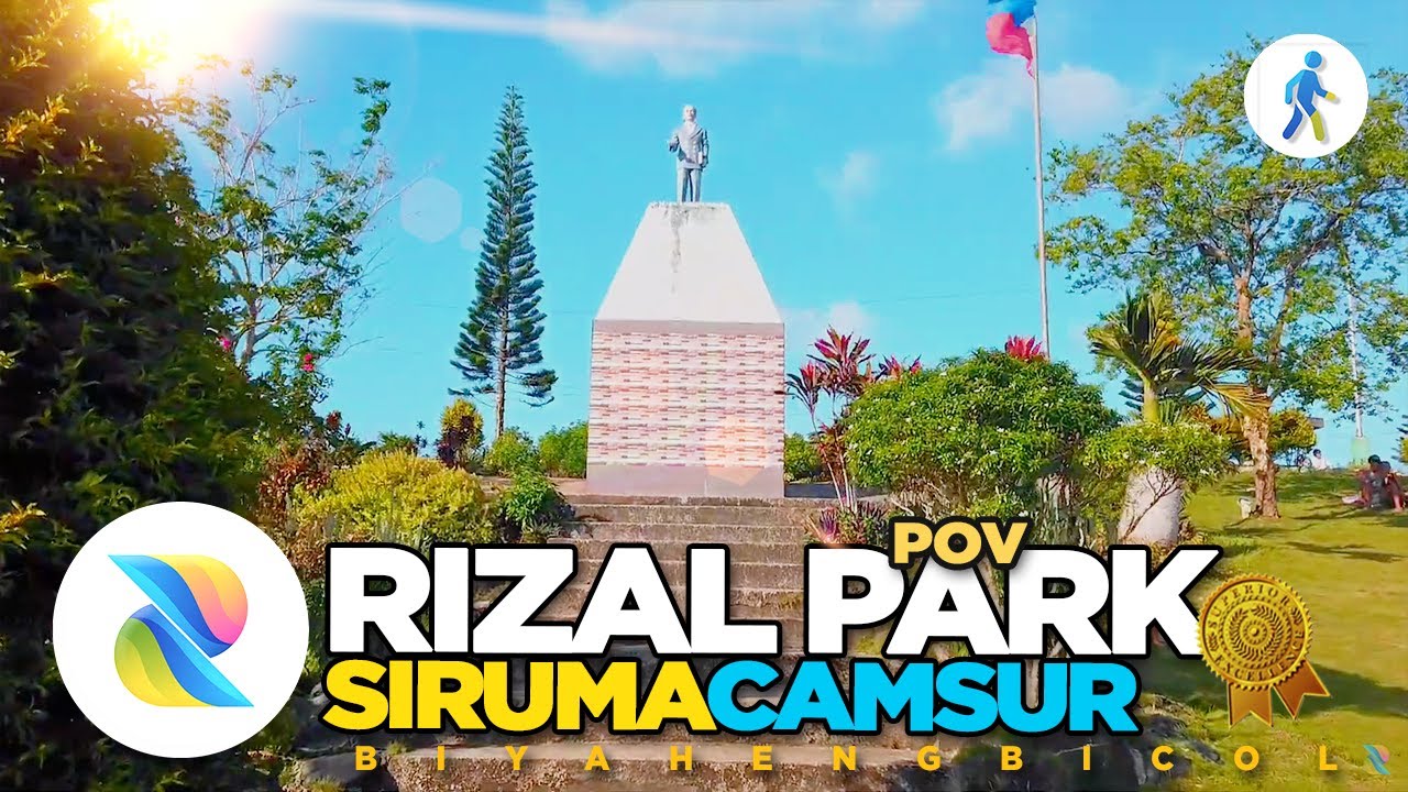 Rizal Park Stroll | Siruma Camarines Sur Bicol - YouTube