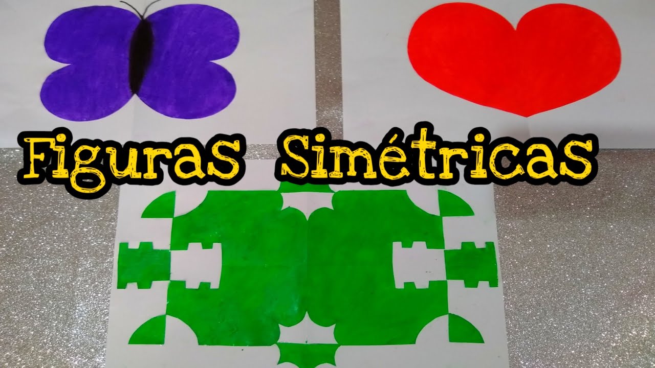 COMO FAZER FIGURAS SIMÉTRICAS - YouTube