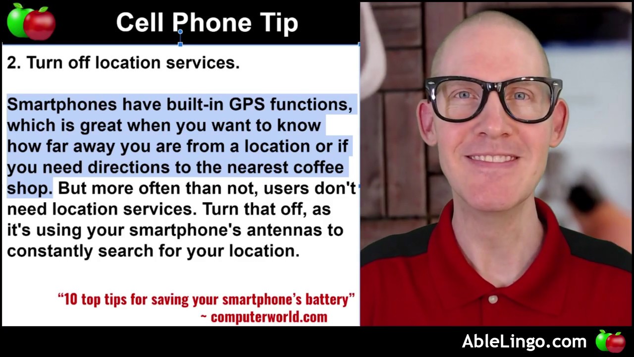 🍎 Cell Phone Tip | Text Analysis | Online Article - YouTube