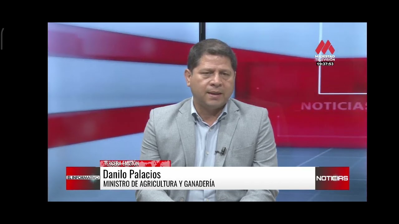 MAJESTAD TV Entrevista al ministro del MAG Danilo Palacios 27022025 ...