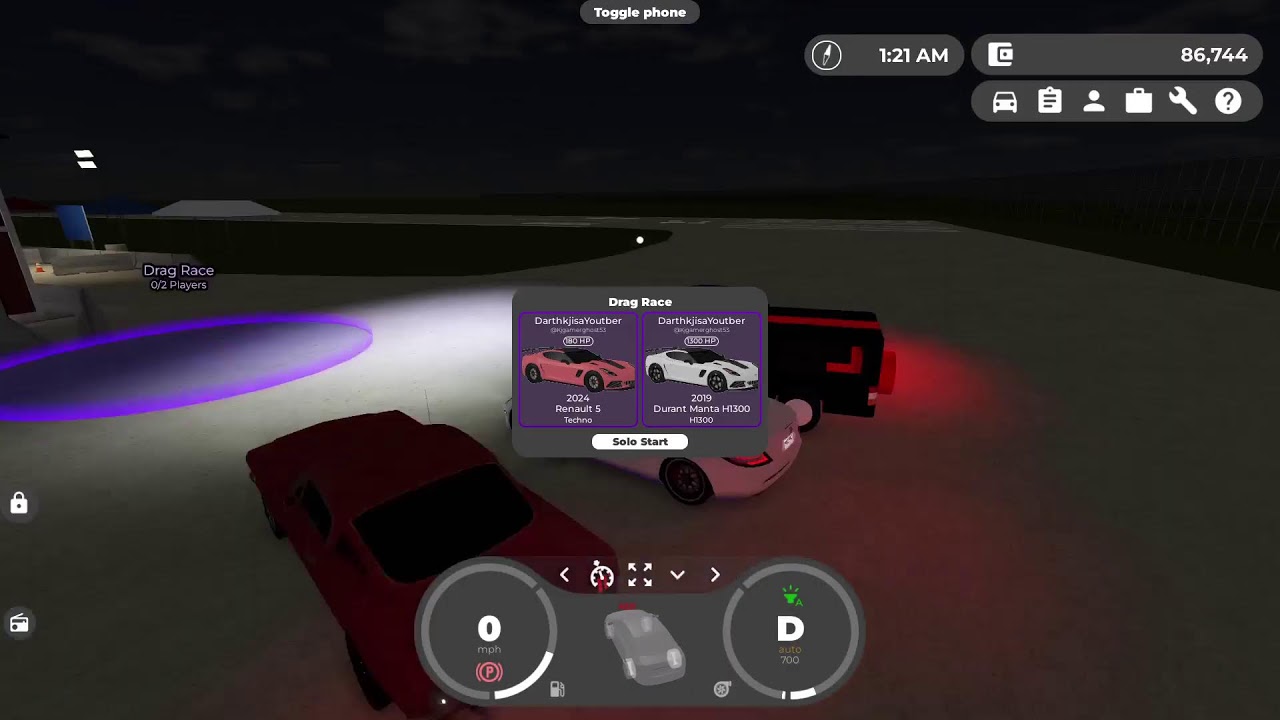 In a car meet in GV Roblox - YouTube