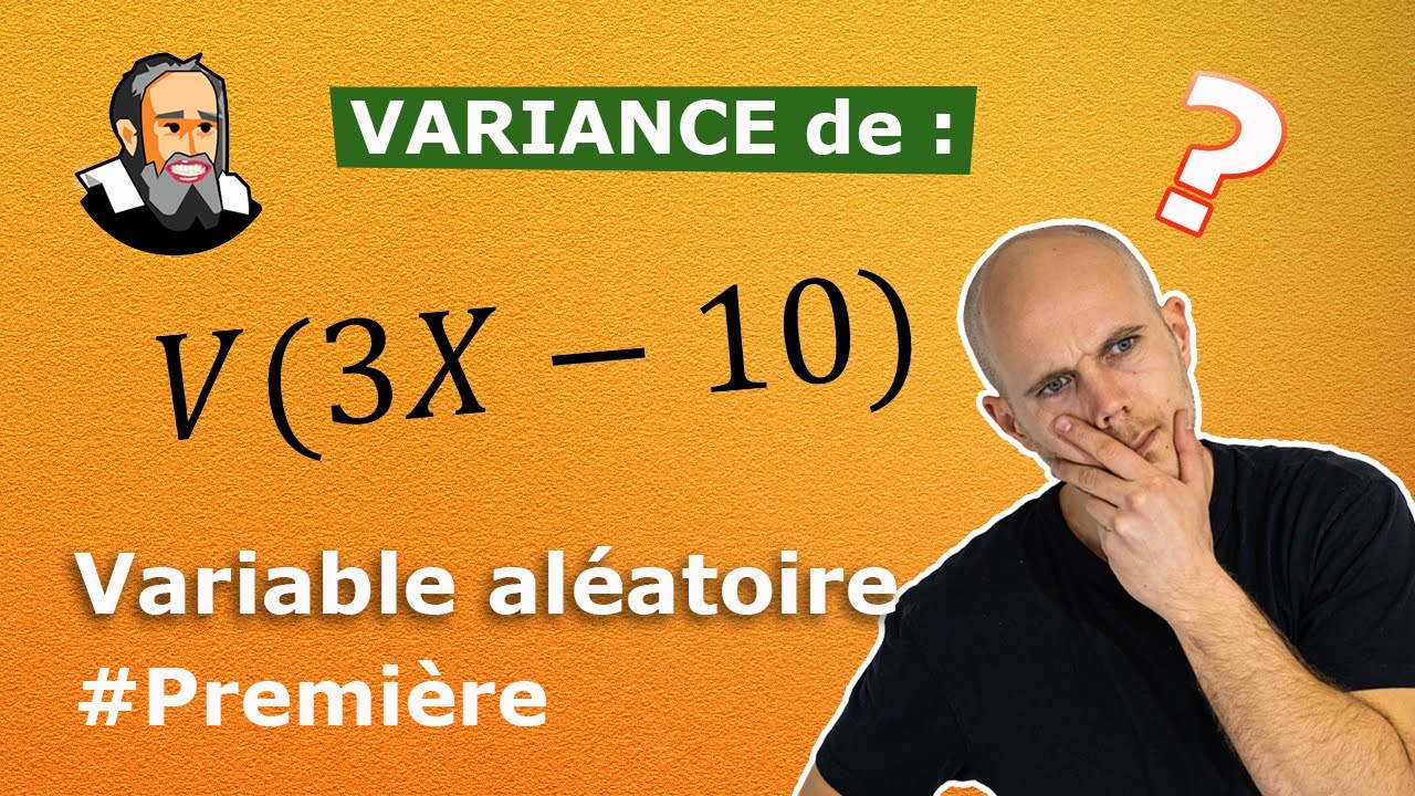 Calculer la VARIANCE d'une VARIABLE ALÉATOIRE "aX + b" - Exercice ...
