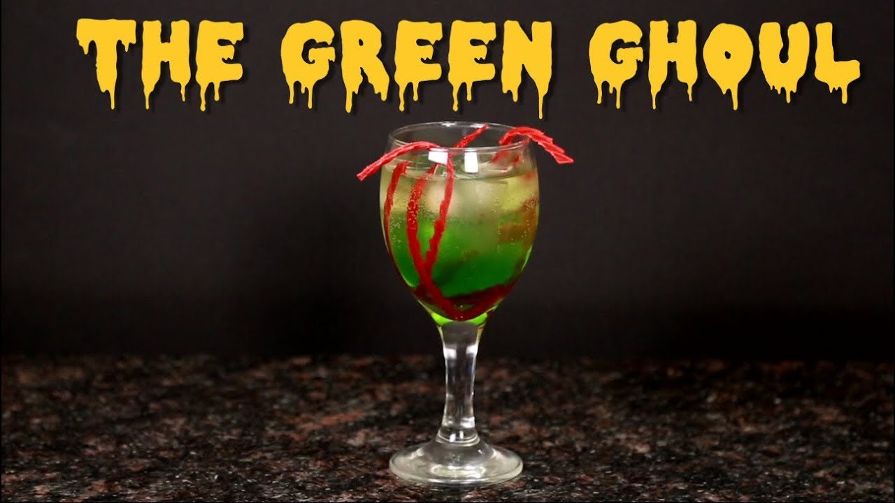 How To Make The Green Ghoul for Halloween| Drinks Made Easy - YouTube