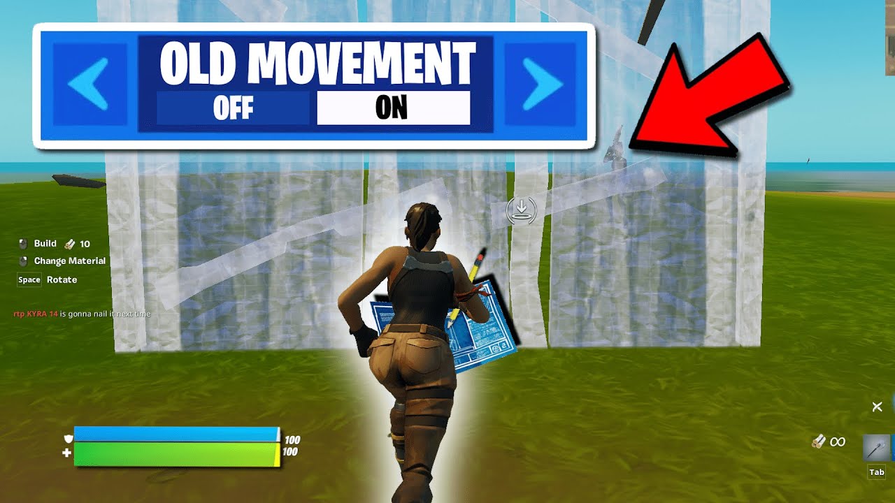 How To Use Old Fortnite Movement in Chapter 7 Season 2! - YouTube