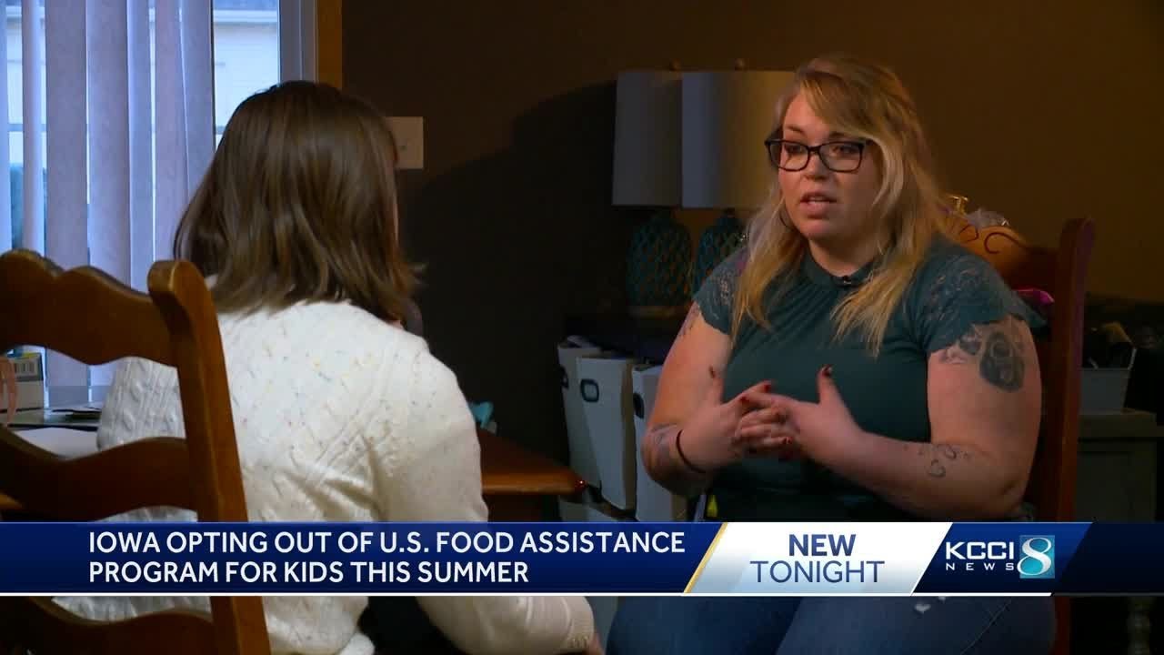 Mom reacts to Iowa's decision to not participate in food assistance ...