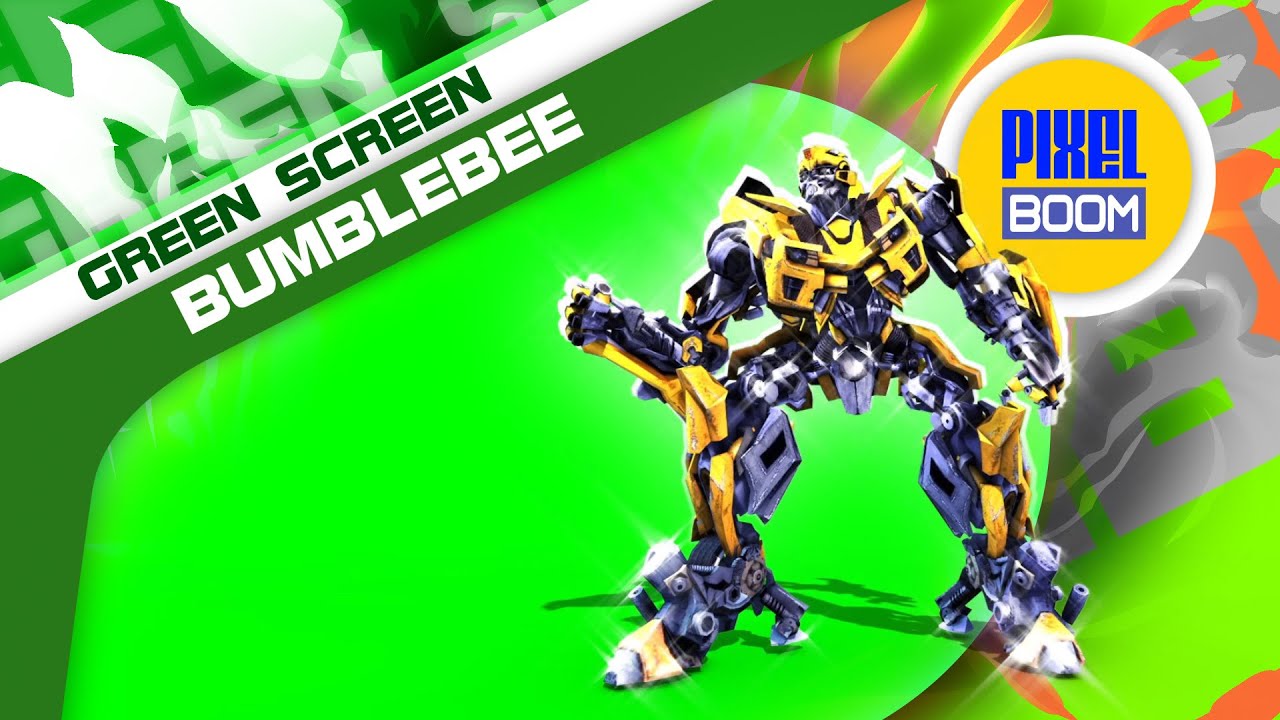 Green Screen Transformers Bumblebee Trasformation - Footage PixelBoom ...