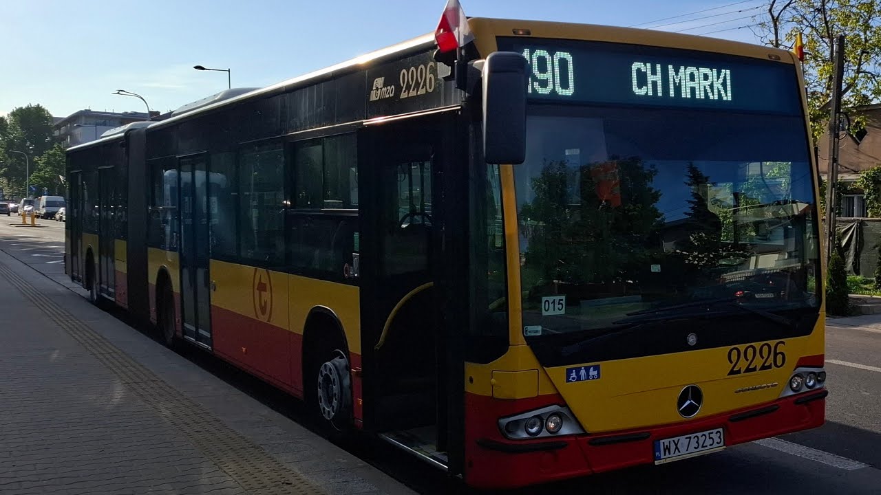 Linia #190 Mercedes-Benz Conecto G 628B02 #2226 - YouTube
