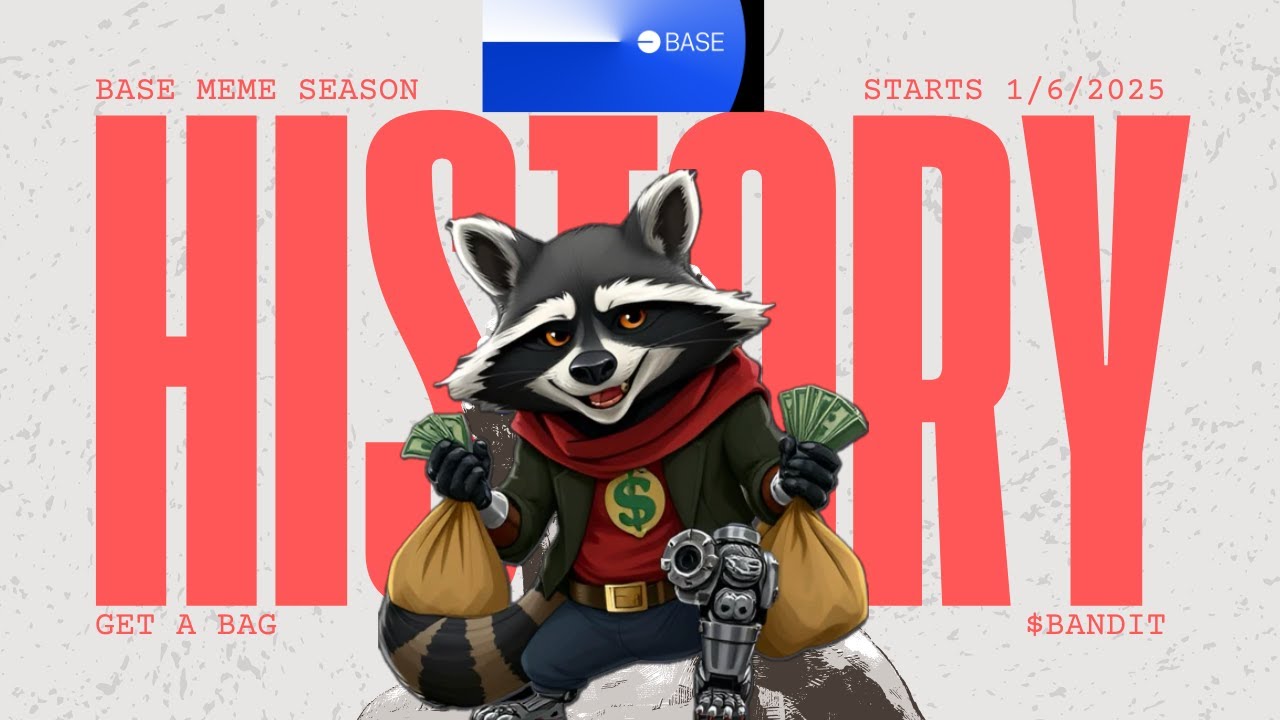 $BANDIT ON BASE MEME SEASON KICK OFF $PREME MOVES TO BASE THIS MONTH ...