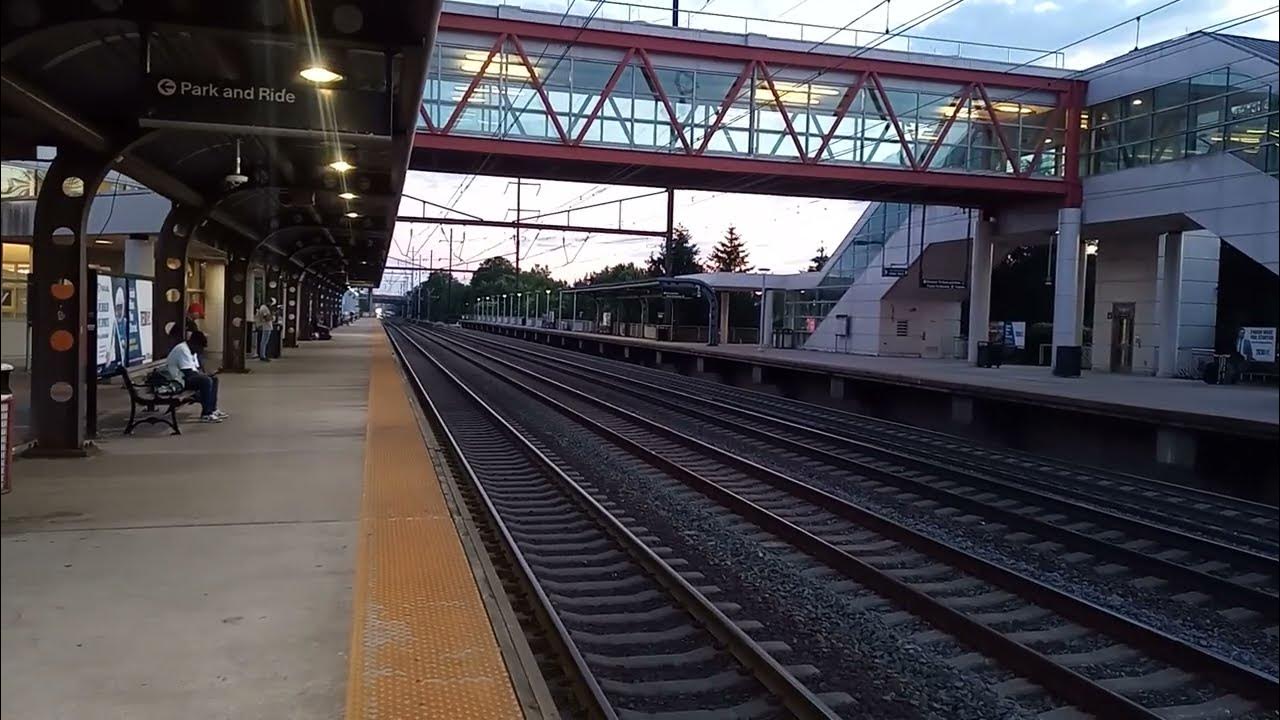 Amtrak Northeast Regional 196 With Two Locomotives at Hamilton, NJ - YouTube