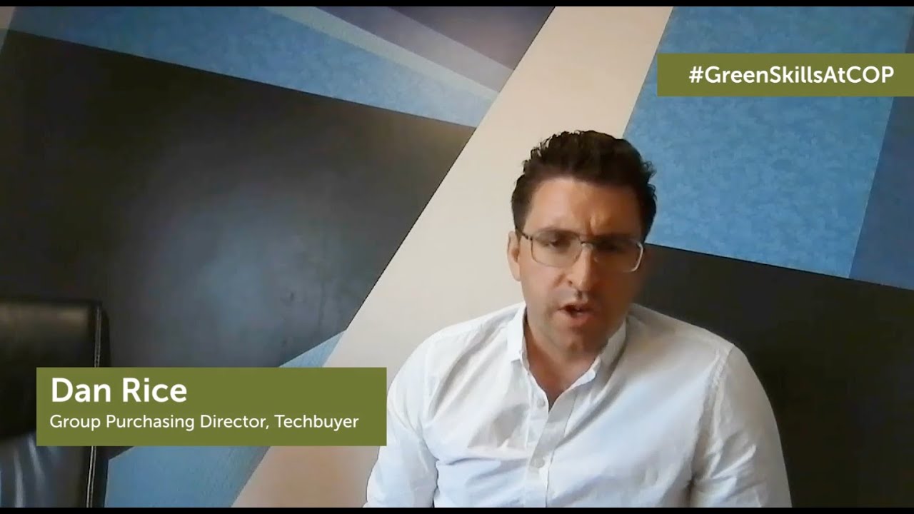 Dan Rice | Techbuyer | Green Skills at COP | IEMA - YouTube